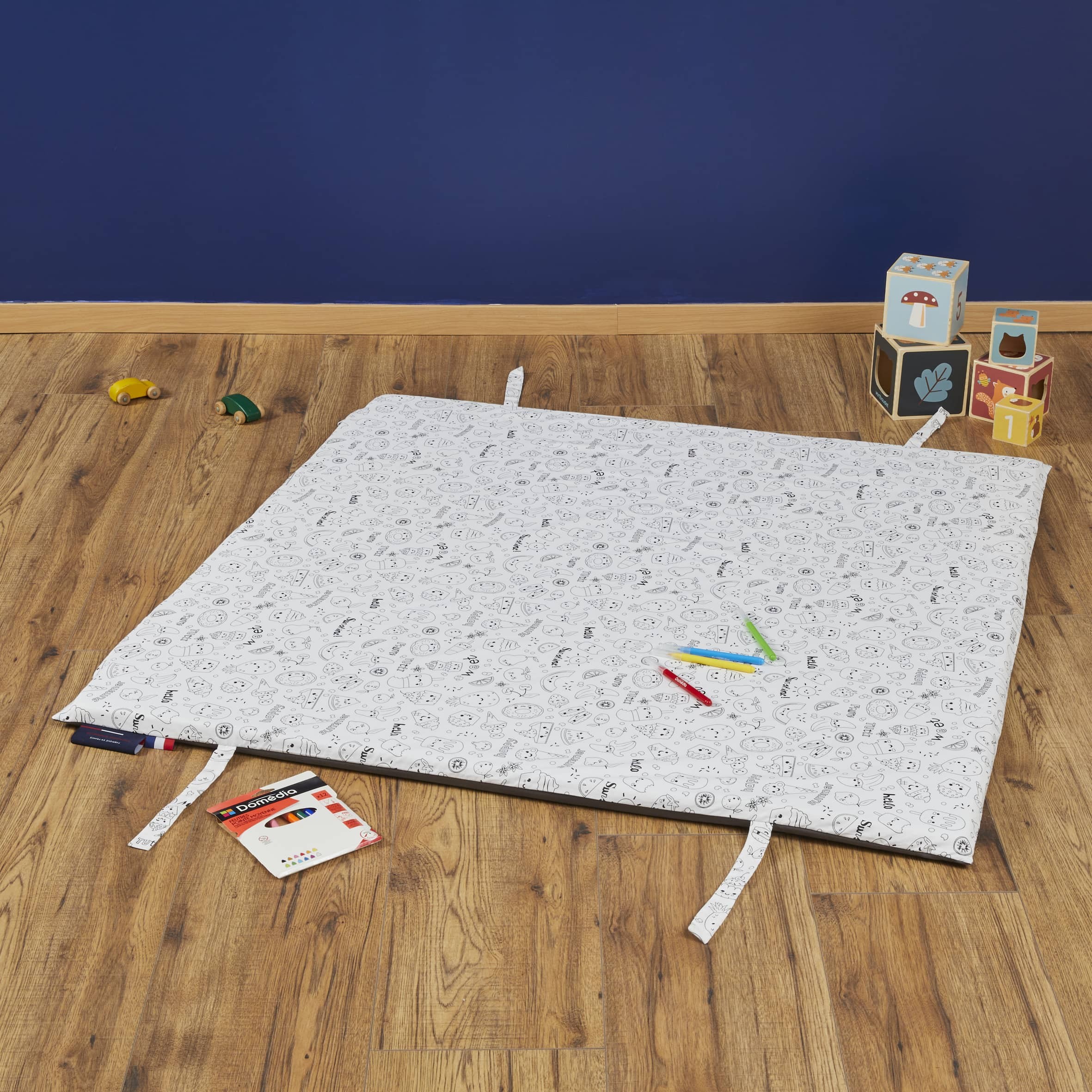 Tapis de coloriage pour parc Kawaii | L'Atelier de Morphée