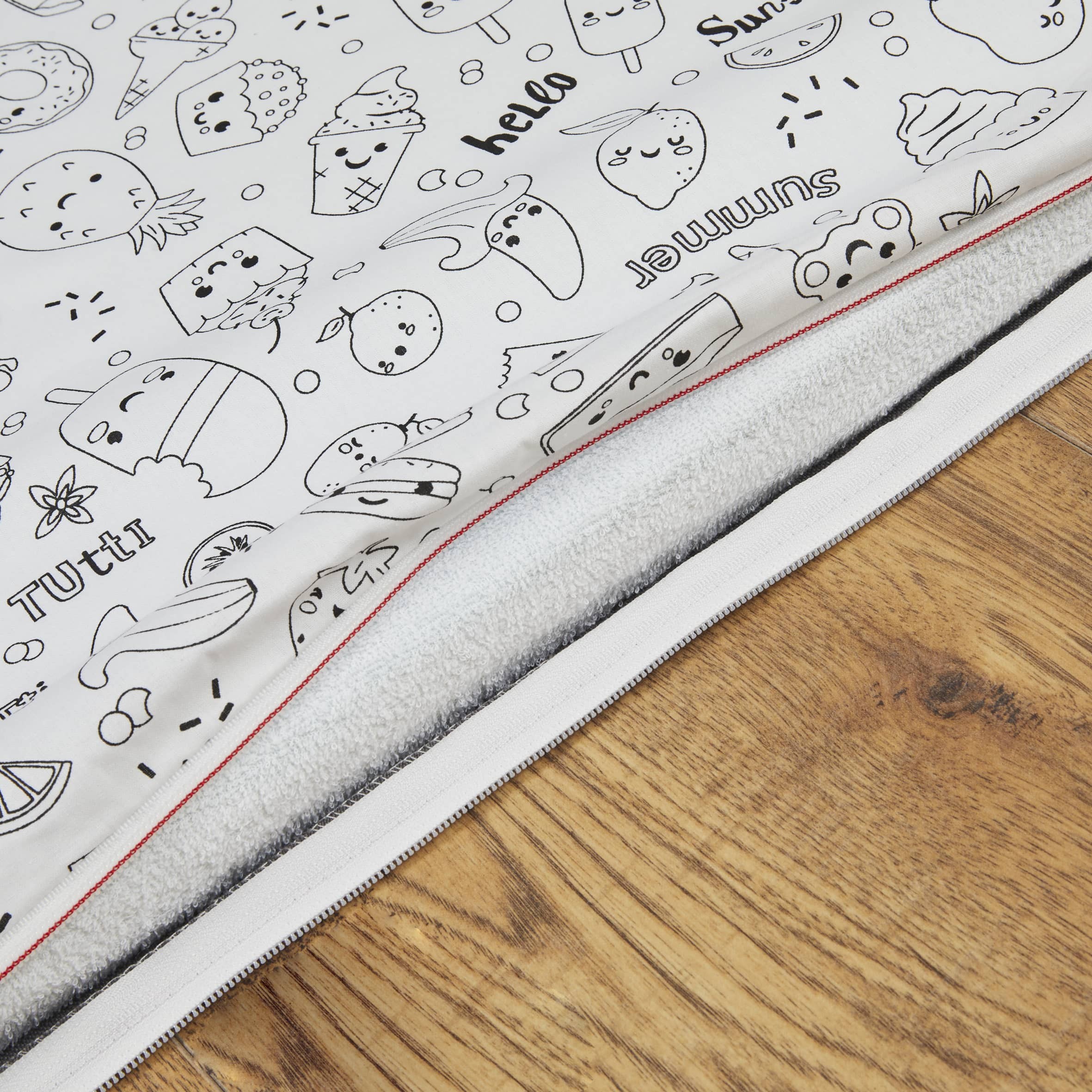 Tapis de coloriage pour parc Kawaii | L'Atelier de Morphée